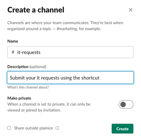 Creating and Managing a Helpdesk Channel in Slack | Tellspin blog